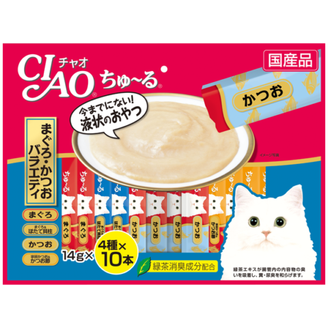 CIAO Churu Tuna (Maguro/Katsuo) mix - Inaba | Pet Foods